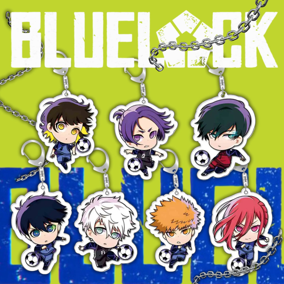 Gashapon llaveros Blue Lock — Shin Sekai Manga & Comics