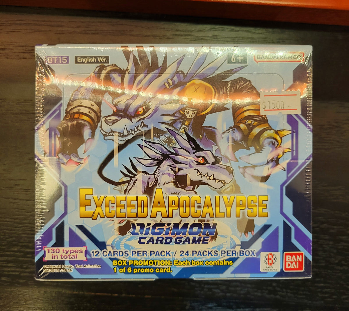DIGIMON TCG: EXCEED APOCALYPSE Booster 24pz — Shin Sekai Manga & Comics
