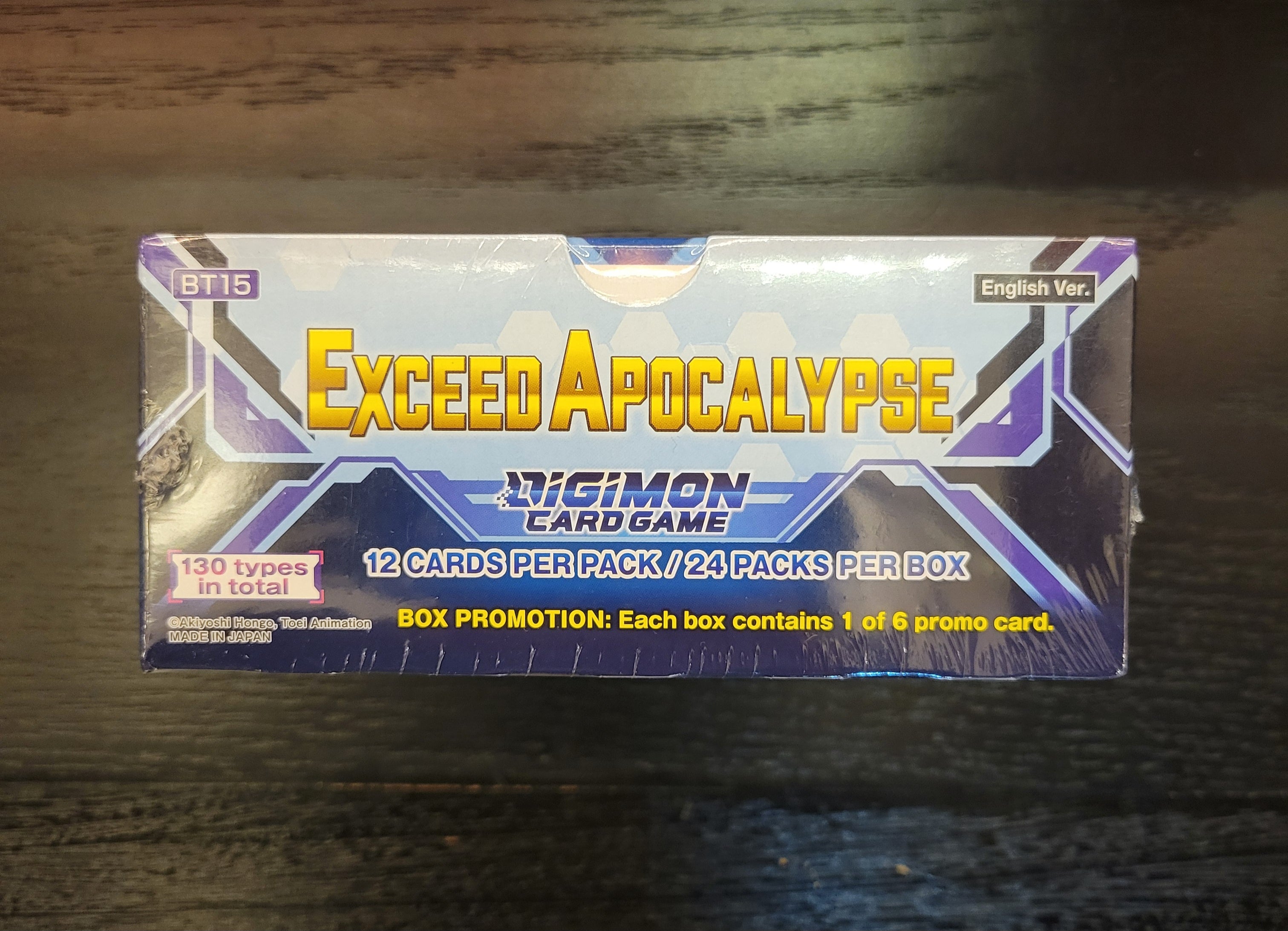 DIGIMON TCG: EXCEED APOCALYPSE Booster 24pz — Shin Sekai Manga & Comics