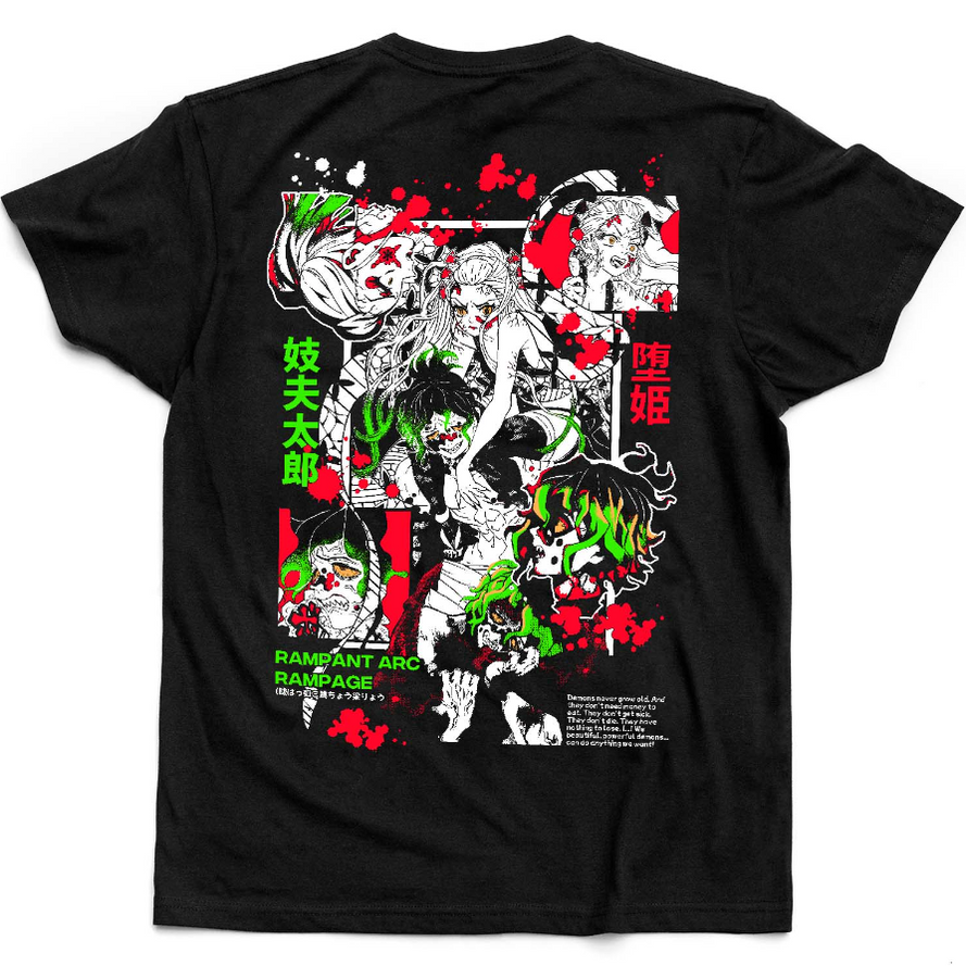 Playera Rampant Arc Rampage — Shin Sekai Manga & Comics