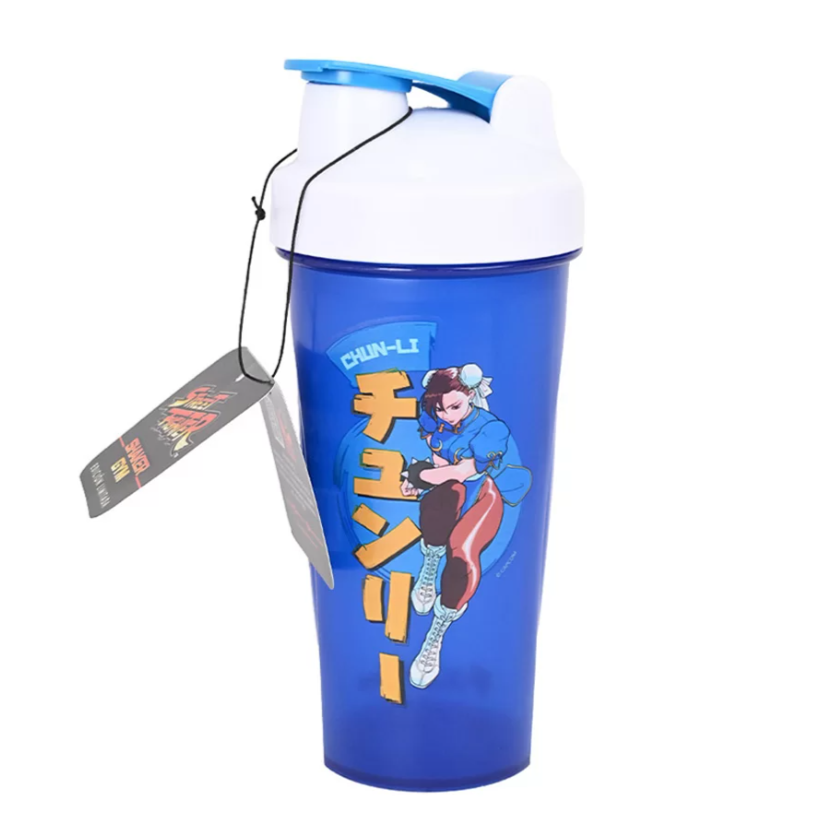 Shaker Gym 650 ml Street Fighter Chun Li — Shin Sekai Manga & Comics