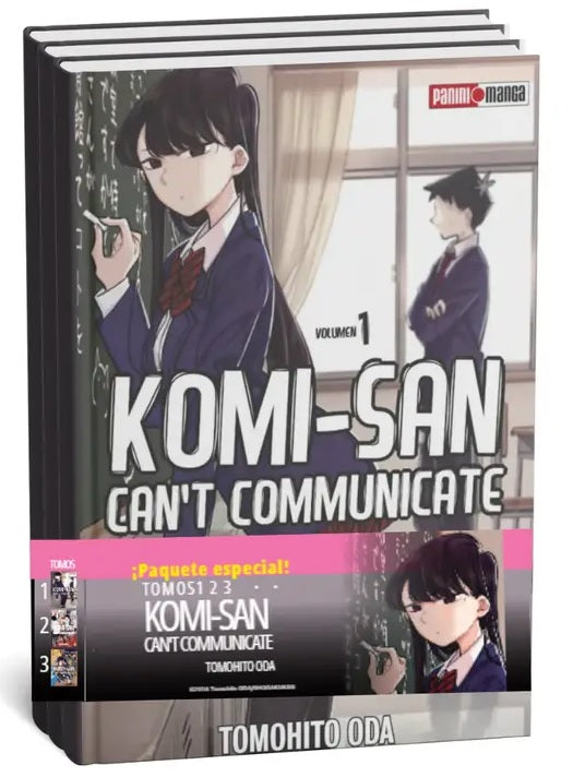 Komi-San No puede comunicarse Pack (1-3) — Shin Sekai Manga & Comics