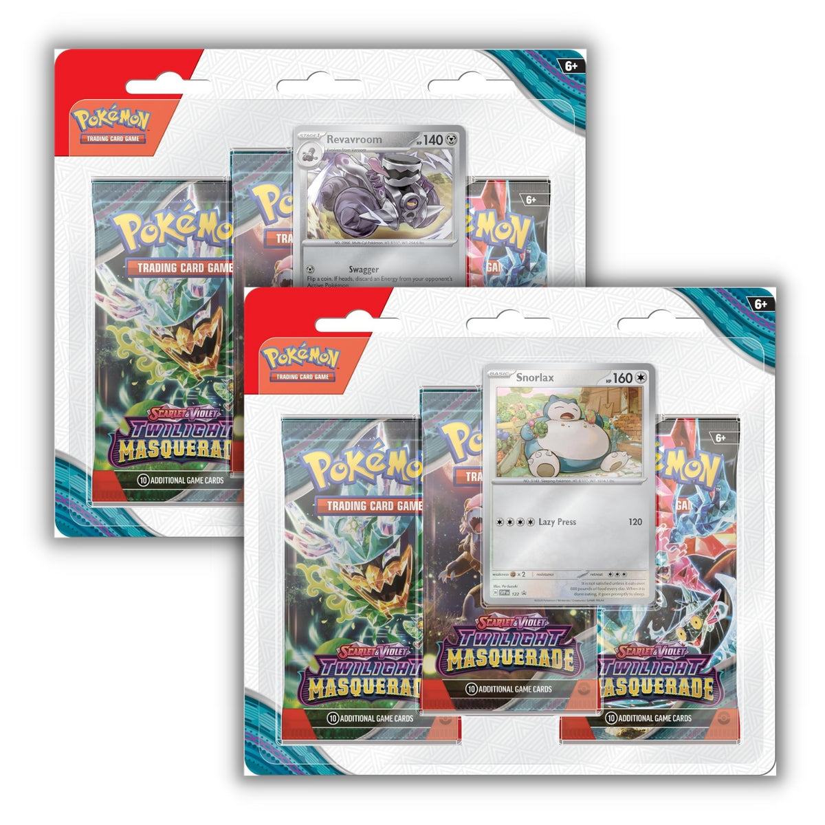 Scarlet & Violet - Twilight Masquerade - 3-Pack Blister Case (Inglés ...