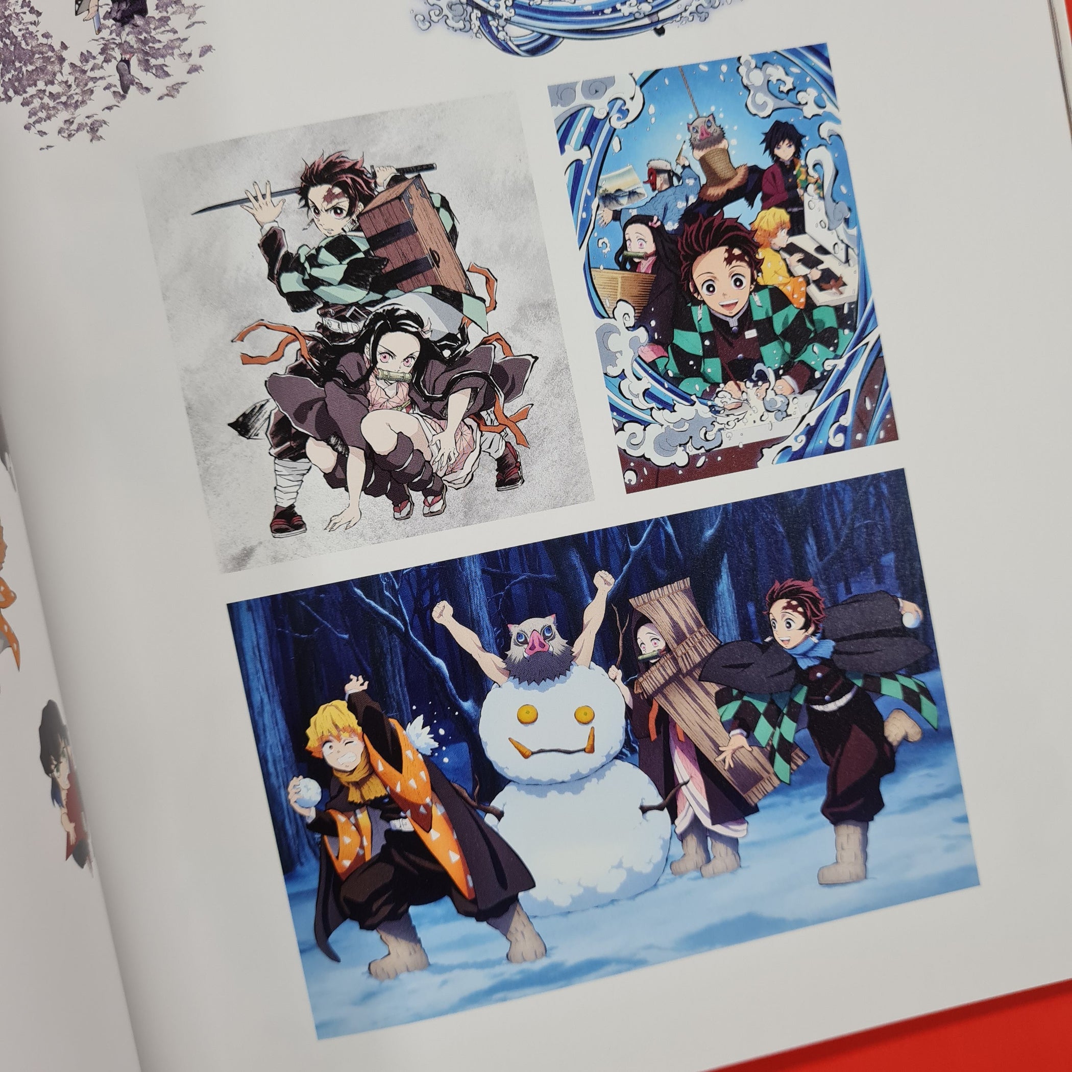 Artbook de Demon Slayer Anime Ufotable — Shin Sekai Manga & Comics