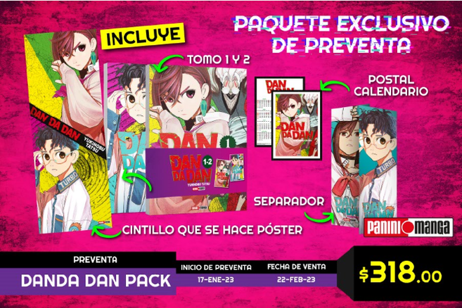 DANDADAN PACK 01 Y 02 — Shin Sekai Manga & Comics